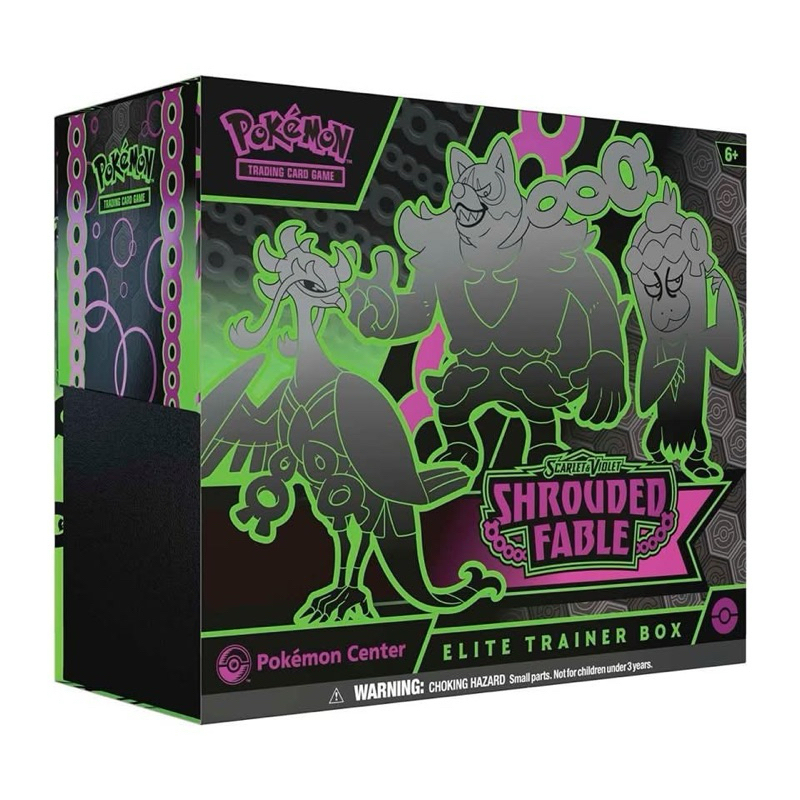 ELITE TRAINER BOX SHROUD FABLE POKEMON CENTER EXCLUSIVE | Shopee Thailand