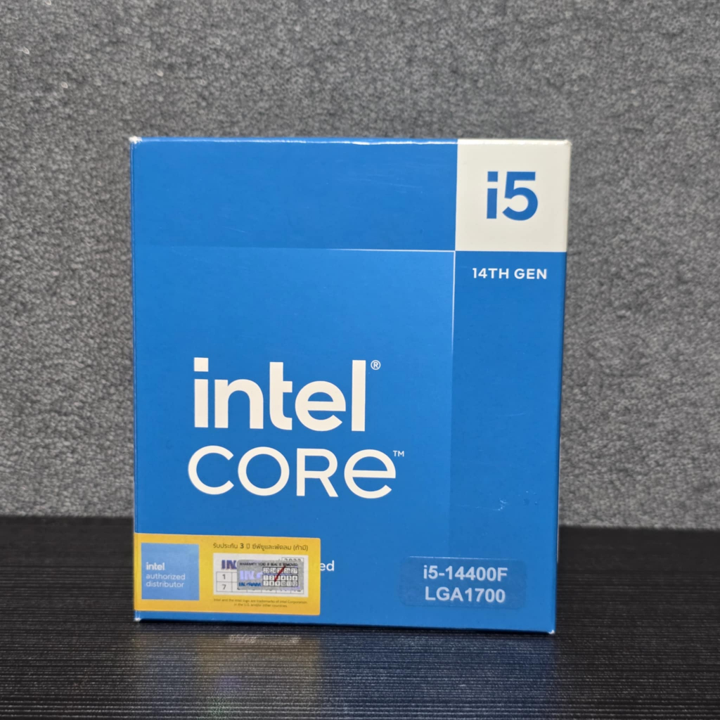 CPU (ซีพียู) INTEL CORE I5 14400F 10C/16T (LGA 1700) สินค้ามือ2 สภาพใหม่ (ครบกล่อง) มีประกัน ...