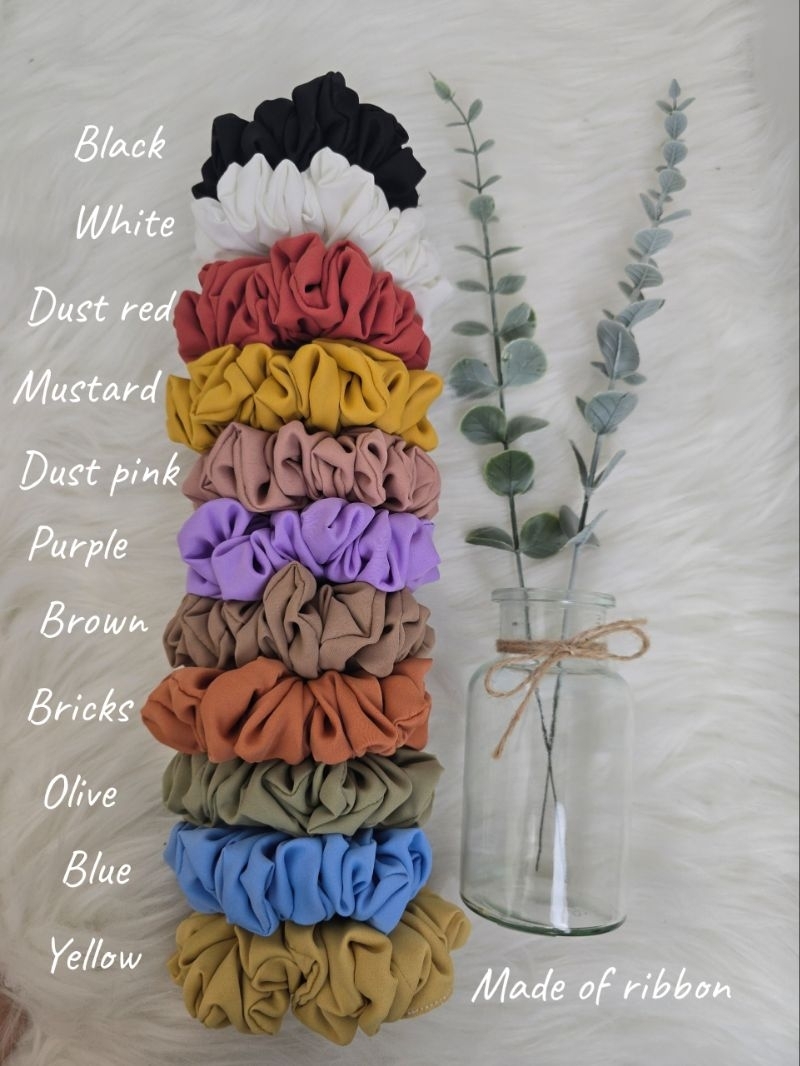 ยางรัดผม โดนัทมัดผม รุ่น Fluffy Matt by Made of ribbon | Shopee Thailand