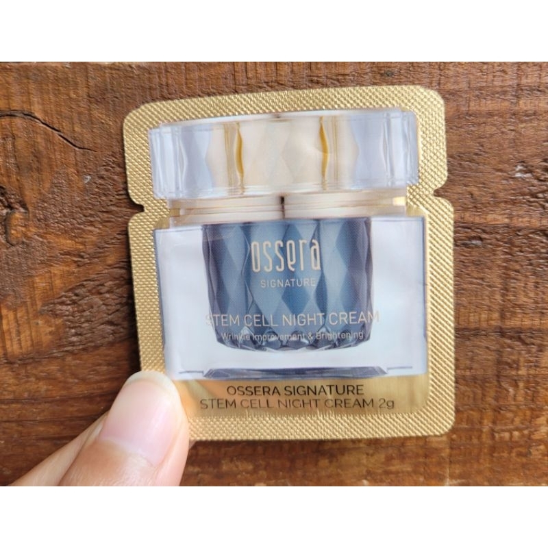 OSSERA Signature Stem Cell Night Cream 2g.(แบบซอง) | Shopee Thailand