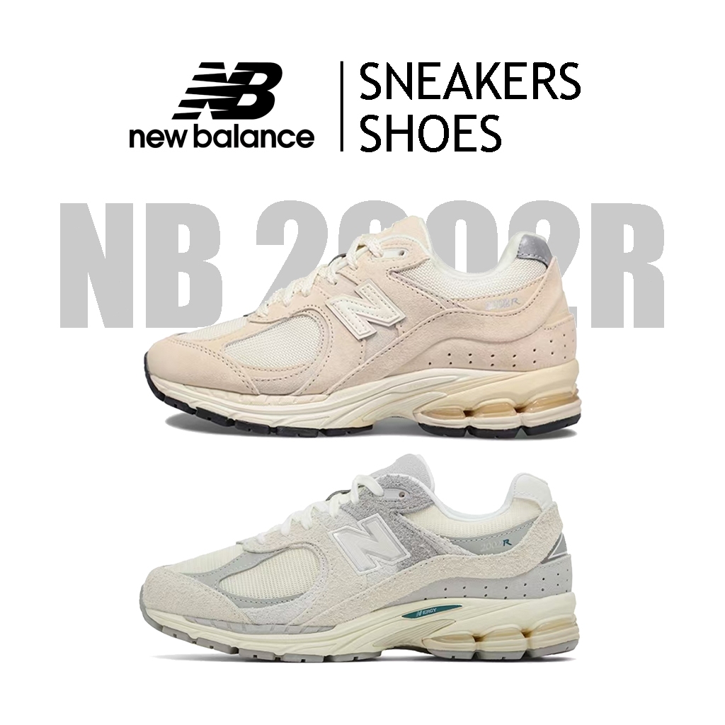New Balance NB 2002R ของแท้จริงๆ รองเท้าผ้าใบแฟชั่นแบบนุ่มสำหรับทั้งชาย ...