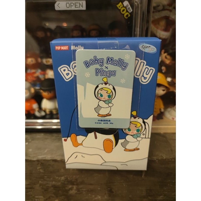 Popmart Baby Molly x pingu ตัวหน้ากล่อง come with me | Shopee Thailand