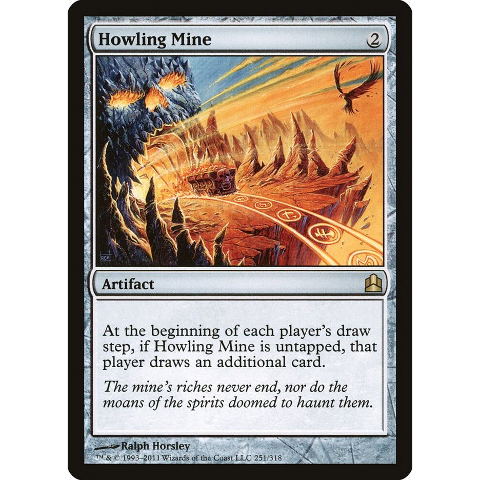 Howling Mine การ์ด Magic the Gathering [MTG] ของแท้ | Shopee Thailand