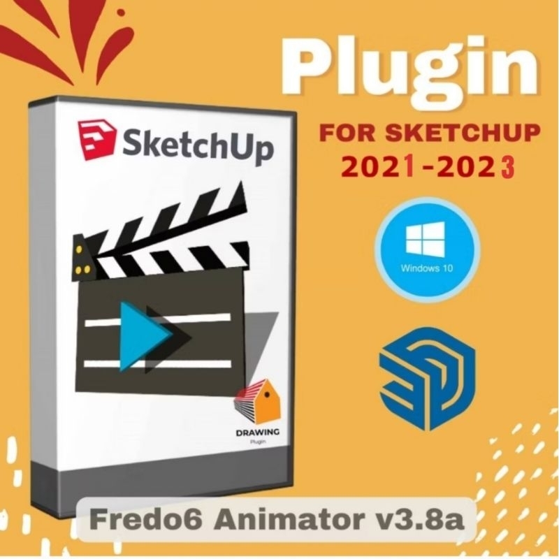 Fredo6 Animator v3.8a ( ปลั๊กอินสร้างภาพเคลื่อนไหว ) | Plugin for Sketchup 2021-2023 | Shopee ...