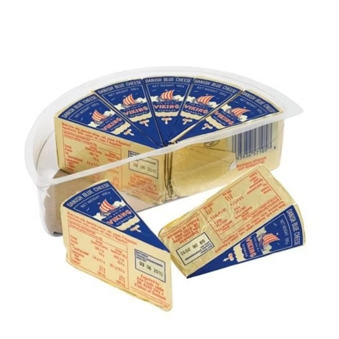 Dairy Viking Danish Blue Cheese (100g x 7) 700g - (ไวกิ้งดานาบลูชีส ...