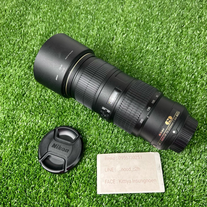 เลนส์ Nikon AF-S 70-200 F4 G ED หมดประกัน สภาพดี | Shopee Thailand