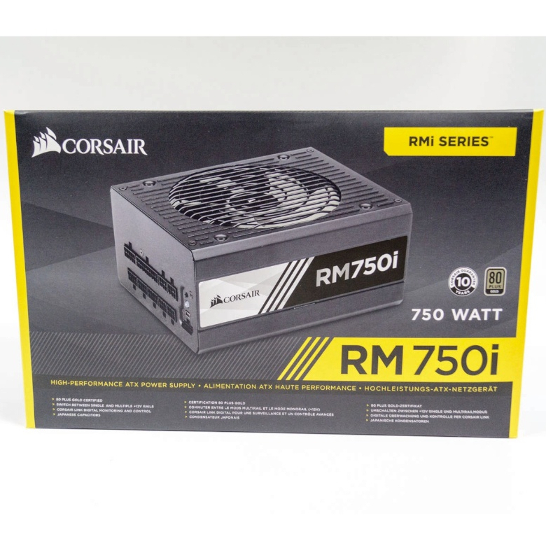 POWER SUPPLY CORSAIR RM750I 750W (80+ GOLD) ประกันศูนย์ พร้อมส่ง ...