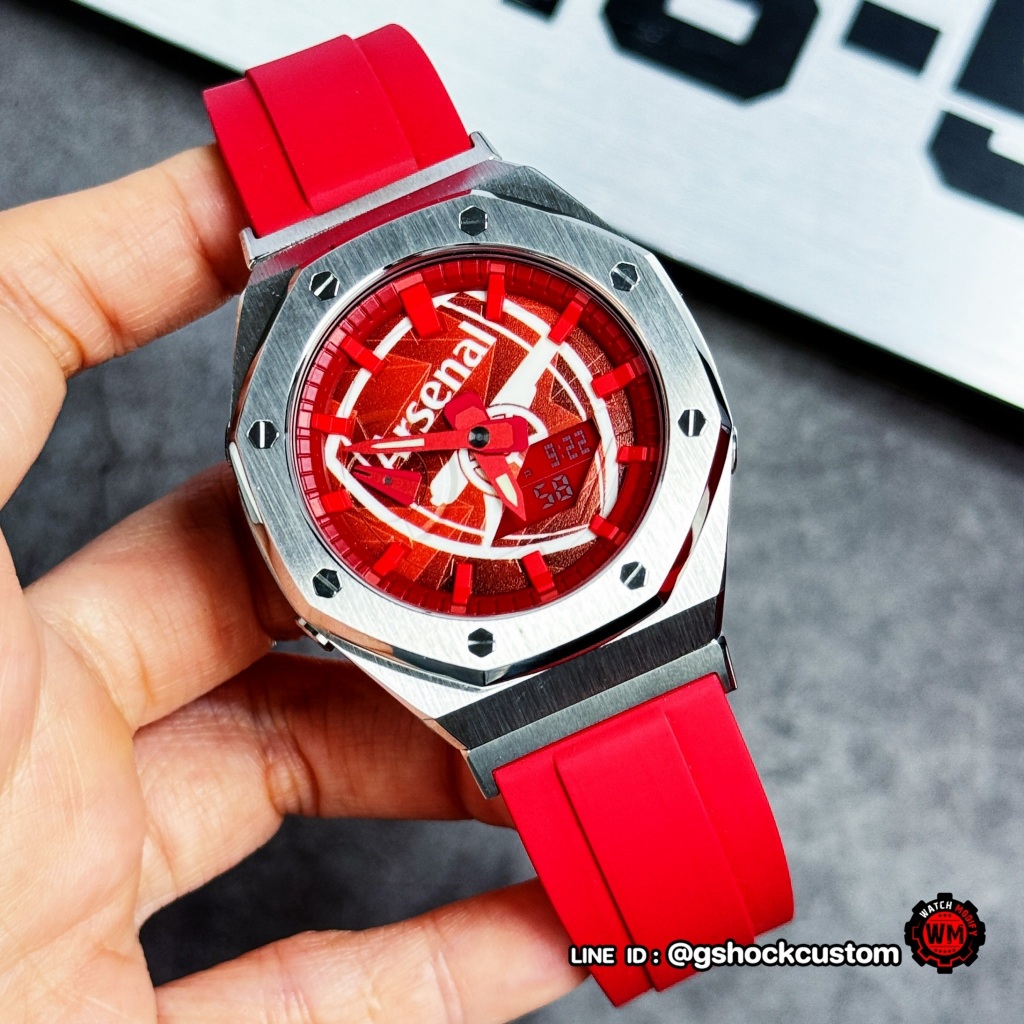 G-Shock Custom Royal Gunner Asenal Edition | Shopee Thailand