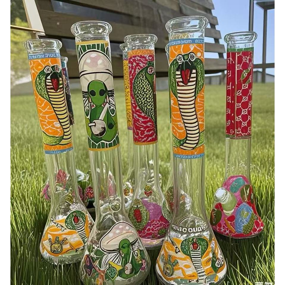 บ้องแก้ว 40CM43CM บ้องแก้วใหญ่ หลอดแก้ว หนา5-7มิล บ้อง ขนาดใหญ่ หลอด ...