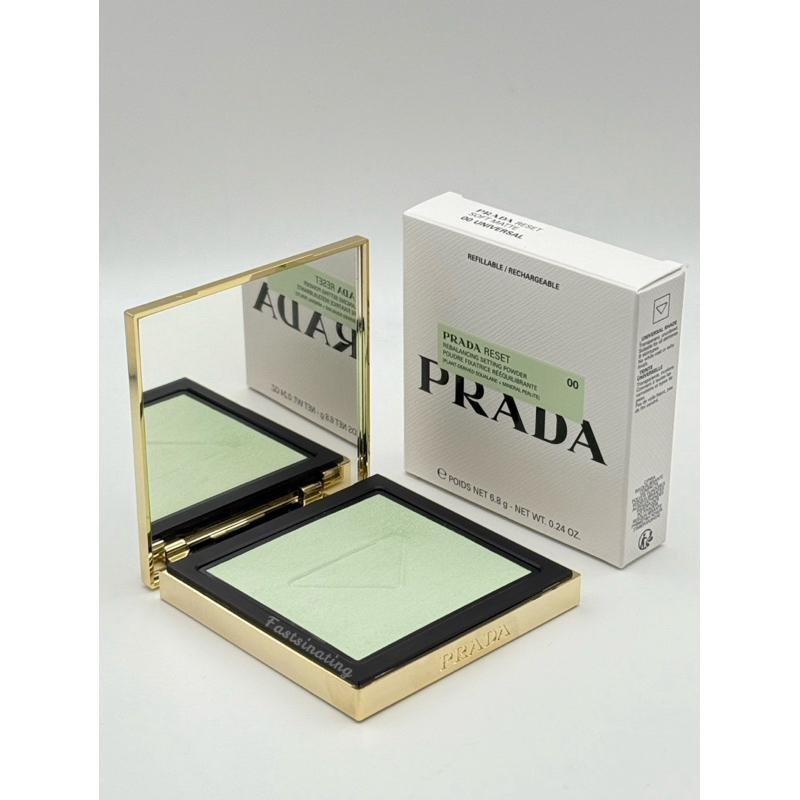 Prada Reset Rebalancing Setting Powder 00 ผลิต 06/24 สินค้าฉลากไทยค่ะ ...