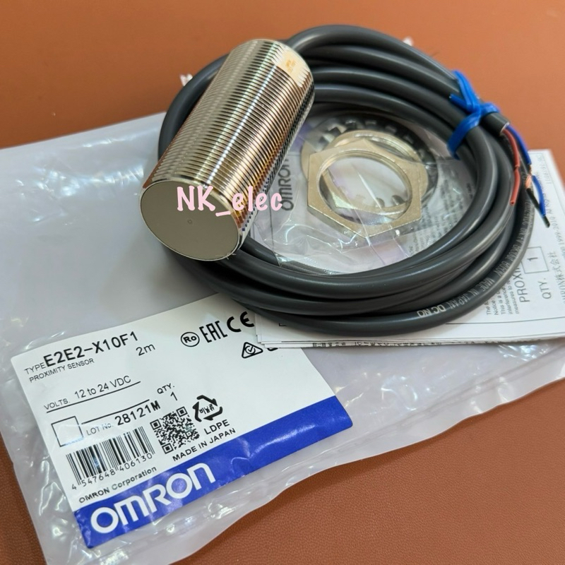 E2E2-X10F1 Proximity Sensor หัว M30 ระยะจับ 10 มิล ชนิด PNP NO งานแท้ OMRON พร้อมส่ง🇹🇭 | Shopee ...
