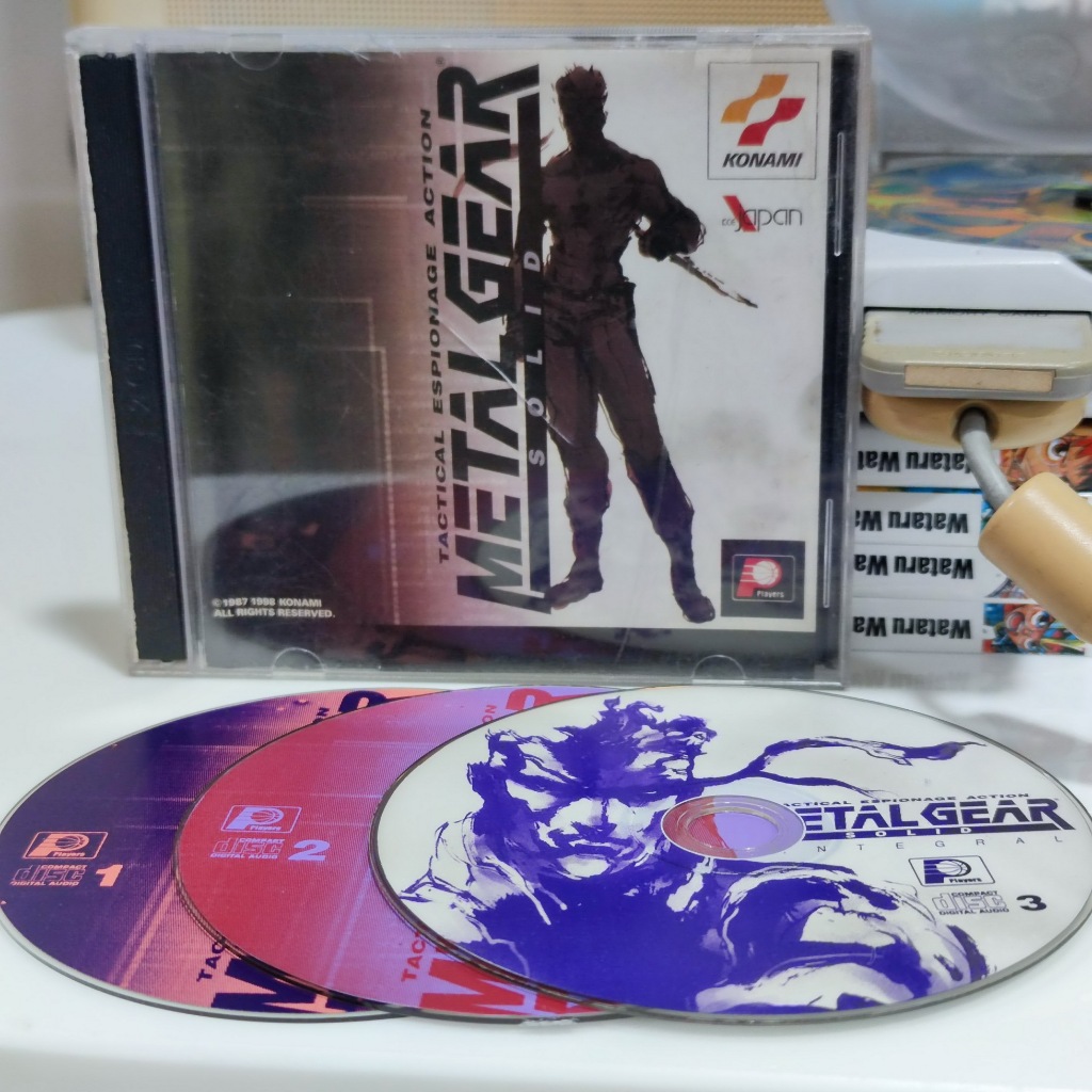 METAL GEAR SOLID [PS1] [bootleg] แผ่นก๊อปปั้ม เทสแล้ว เล่นได้ตามรูป PlayStation PS | Shopee Thailand