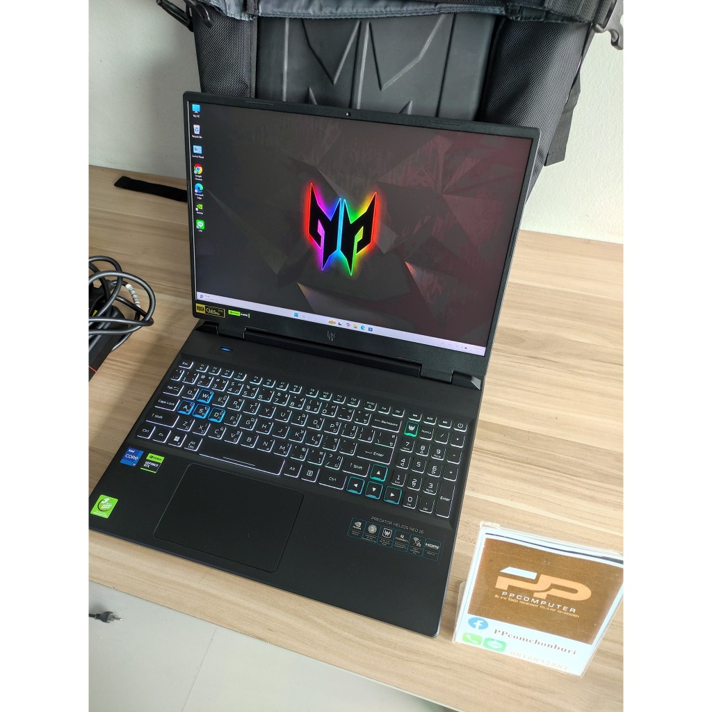 💻 โน๊ตบุ๊ค ACER PREDATOR HELIOS NEO 16 i7 gen13 rtx4060 จอ 2K เล่นเกมส์แรงๆ | Shopee Thailand