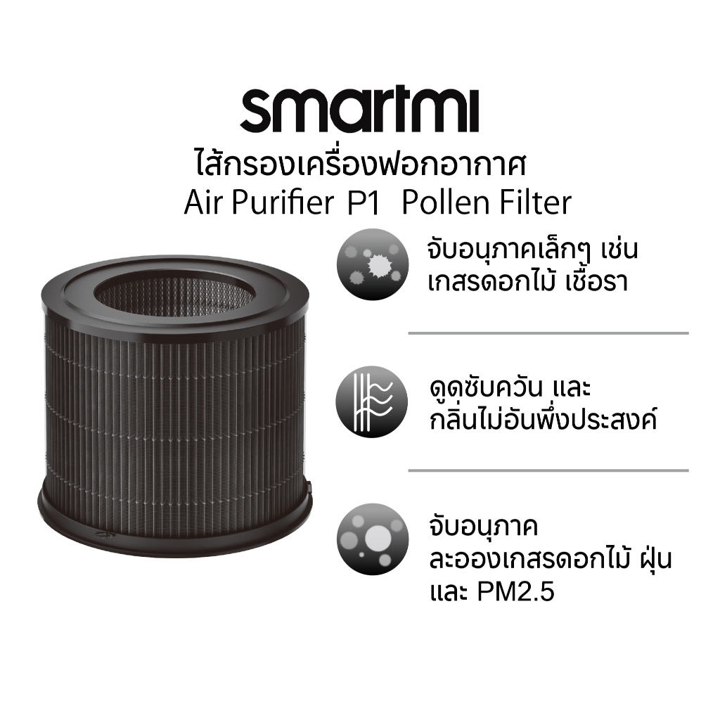 ไส้กรองอากาศ Smartmi Air Purifier P1 Filter (Pollen Edition) สำหรับ ...