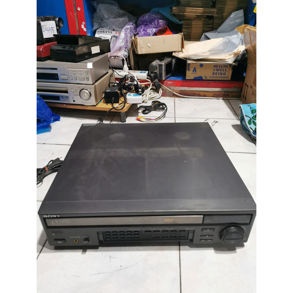 อ่านข้อมูลก่อนสั่ง เครื่องเลเซอร์ดิสก์ SONY MDP-455 ไฟ100V อาการเสียไม่ ...