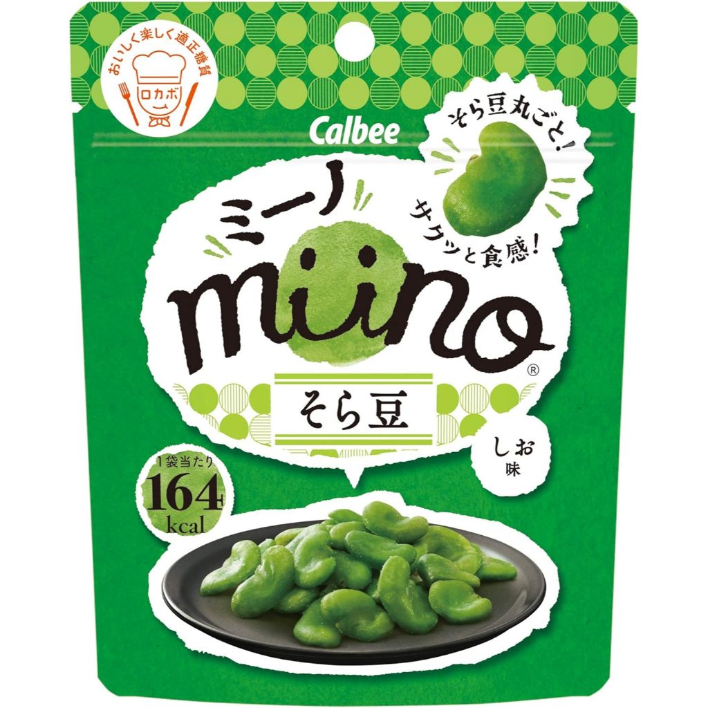 Calbee miino Centella Bean Shio Flavor 28g x 12 bags / W-pack 56g x 12 bags【Direct from Japan ...