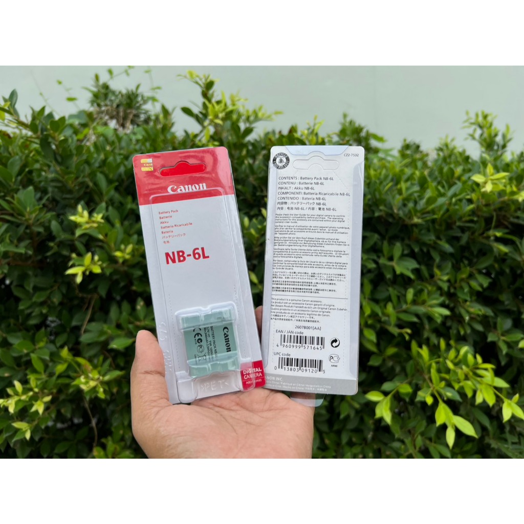 แบต Canon NB-6L สำหรับกล้อง Canon S95 IXUS 105IS 200IS 210IS 300HS 310HS 85IS 95IS IXY 930IS 10S ...