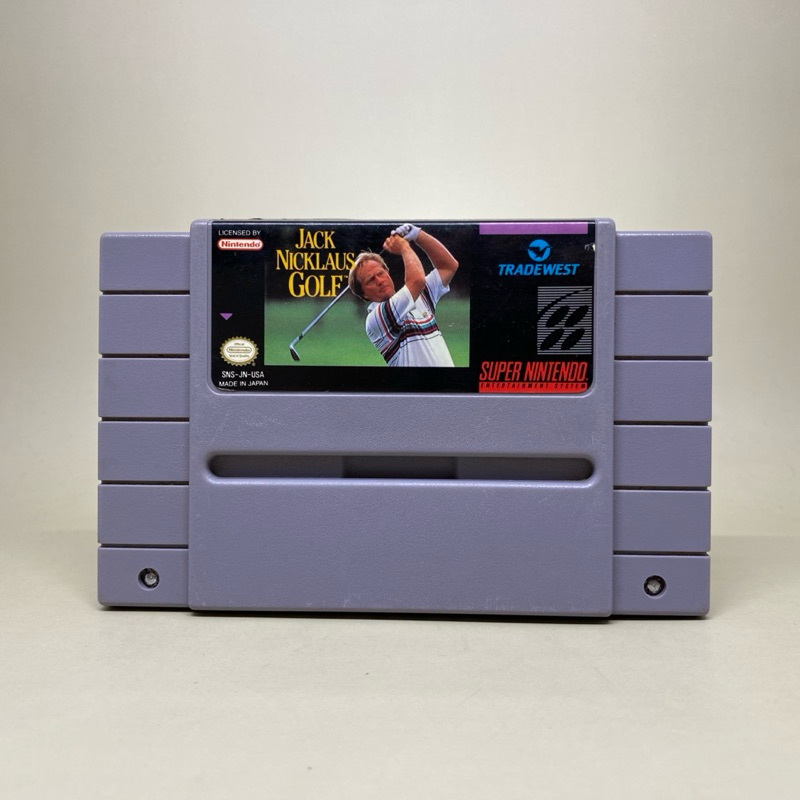 Jack Nicklaus' Golf (SNES) | ตลับเกมส์แท้ Super Nintendo Electric ...