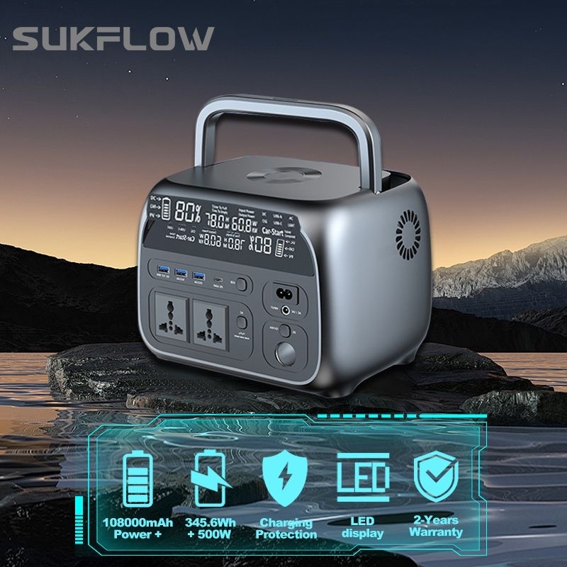 Power Station 500W เครื่องสำรองไฟแบบพกพา (Power Bank Fast) รองรับการ ...