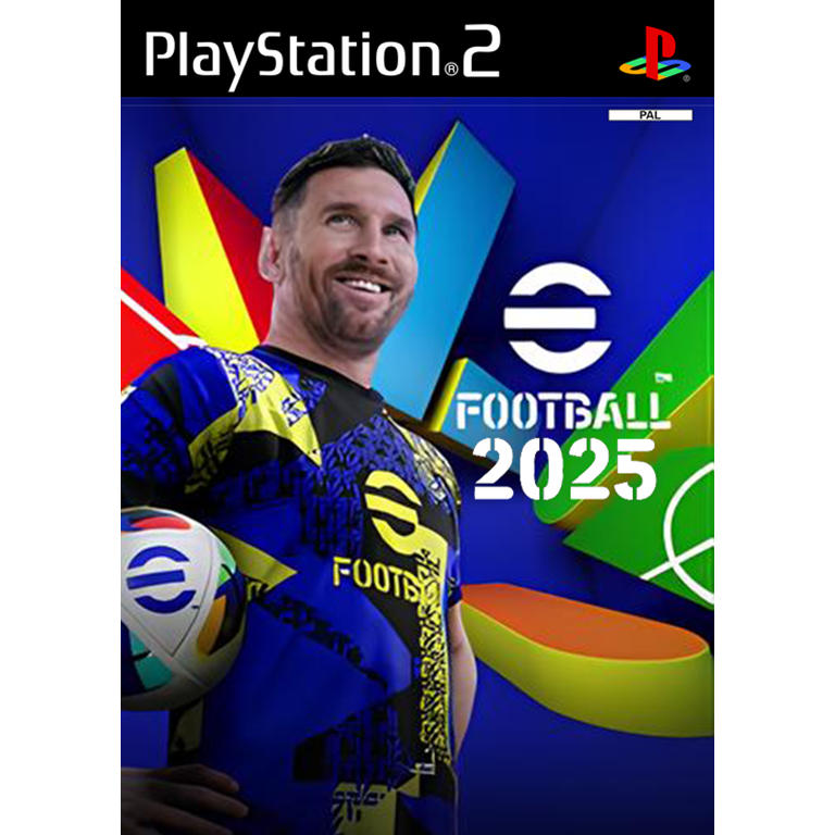 PES2025 Efootball Pro Evolution PS2 แผ่นเกมps2 แผ่นไรท์ เกมเพทู เกมบอล ...