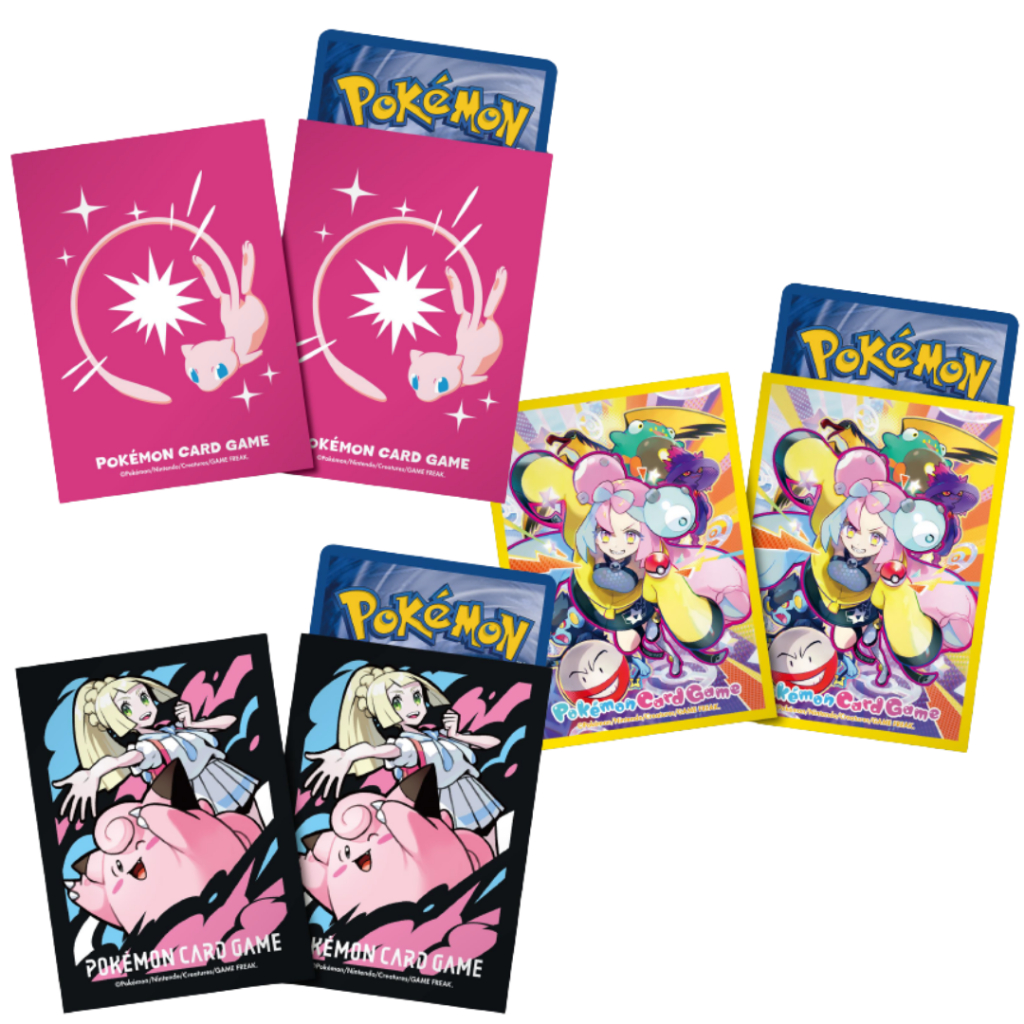 [ของแท้ พร้อมส่ง] Pokemon Deck Shield ซองใส่การ์ดเกมส์ลายโปเกมอน ...