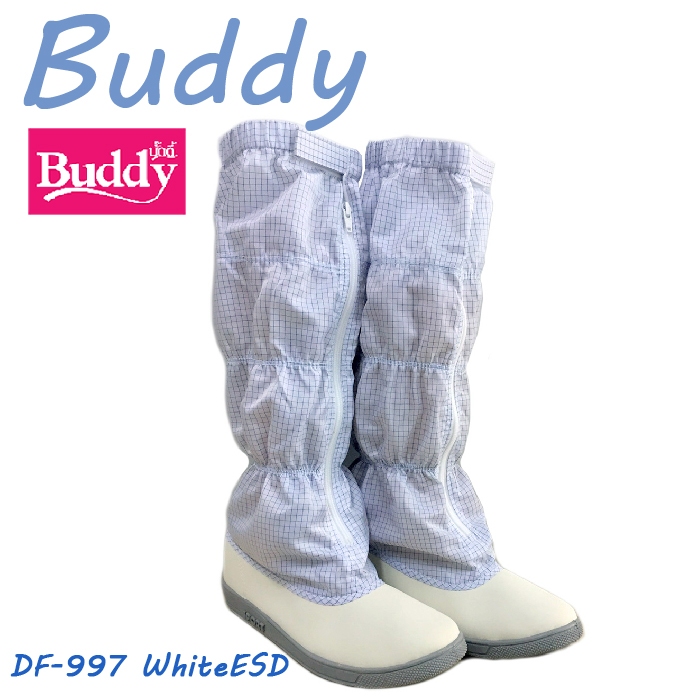 Buddy DF-997 รองเท้าป้องกันไฟฟ้าสถิตย์ (ANTI-STATIC) สำหรับห้องคลีนรูม | Shopee Thailand