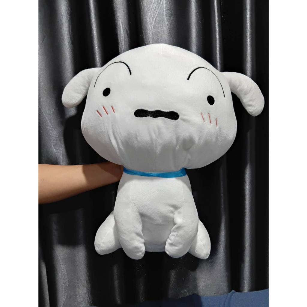 ตุ๊กตาสุนัขชิโร่ Shiro Plush toy "Crayon Shinchan ขนาด18นิ้ว | Shopee ...