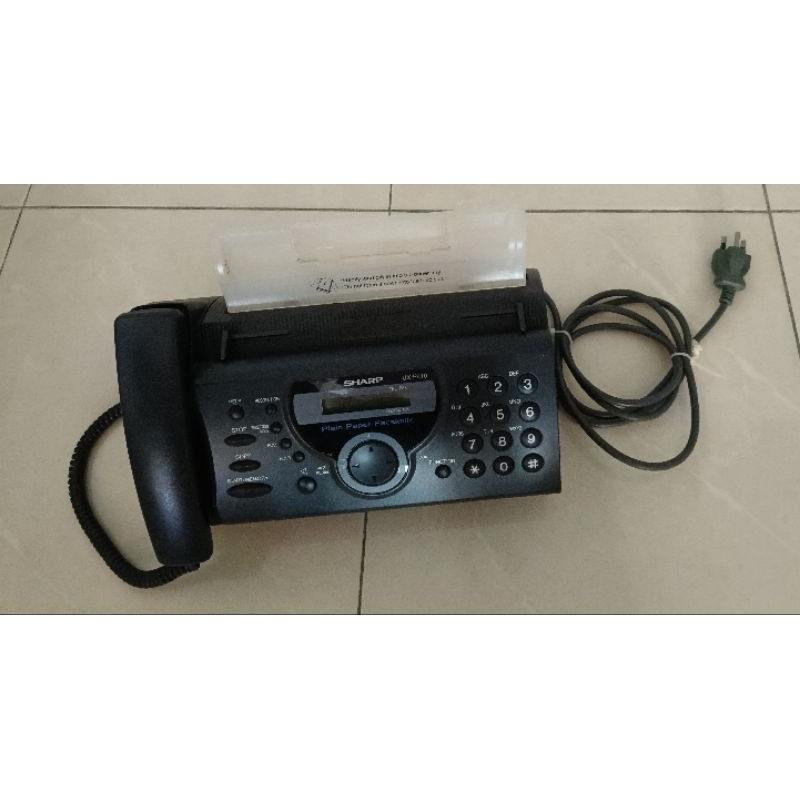 Fax Sharp เครื่องแฟกซ์กระดาษ A4 สินค้ามือสอง เปิดเครื่องติด สามารถใช้ ...