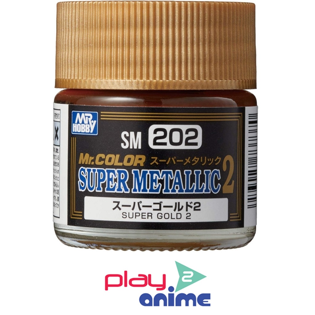 MR.COLOR SM-202 SUPER GOLD 2 (สีเมทัลลิคทอง) | Shopee Thailand