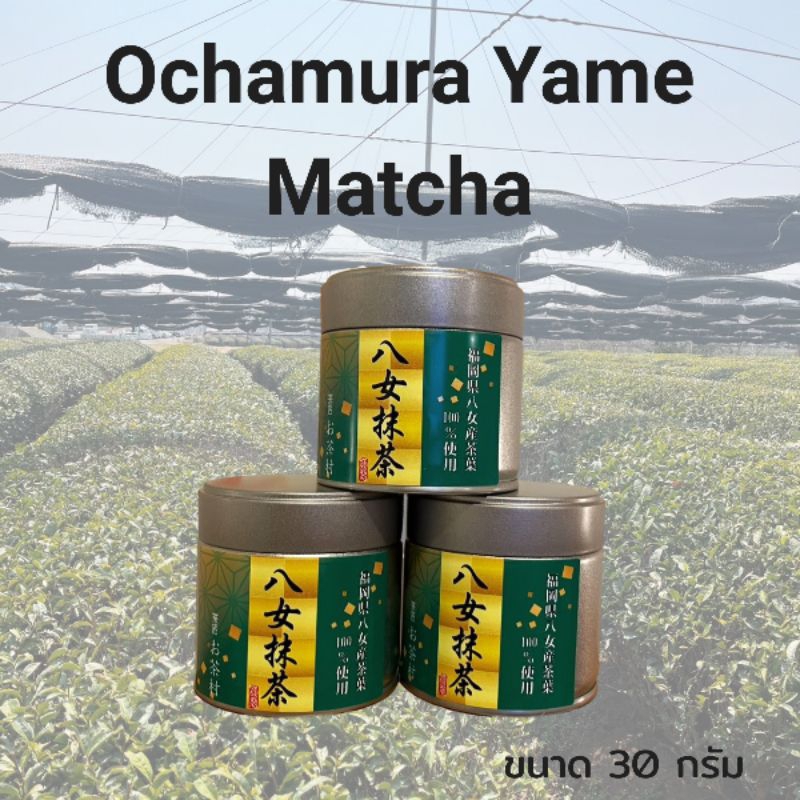 [พร้อมส่ง] Ochamura Yame Matcha | ผงมัทฉะญี่ปุ่น เกรดพิธี | Shopee Thailand