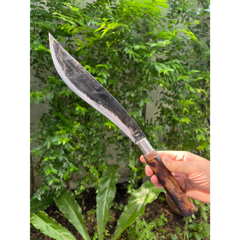 มีดเหน็บ E-Nep เหน็บงาช้าง Machete มาเชเต้ มีดเดินป่า CampingKnife Kukri ใบ 9.7”ตีร้อนชุบแข็ง ...