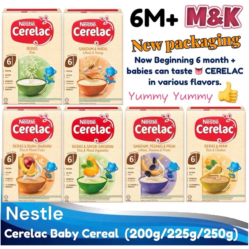 cerelac อาหารสำหรับเด็ก 8 ขึ้นไป Nestle Infant Cerelac Baby Cereal ...