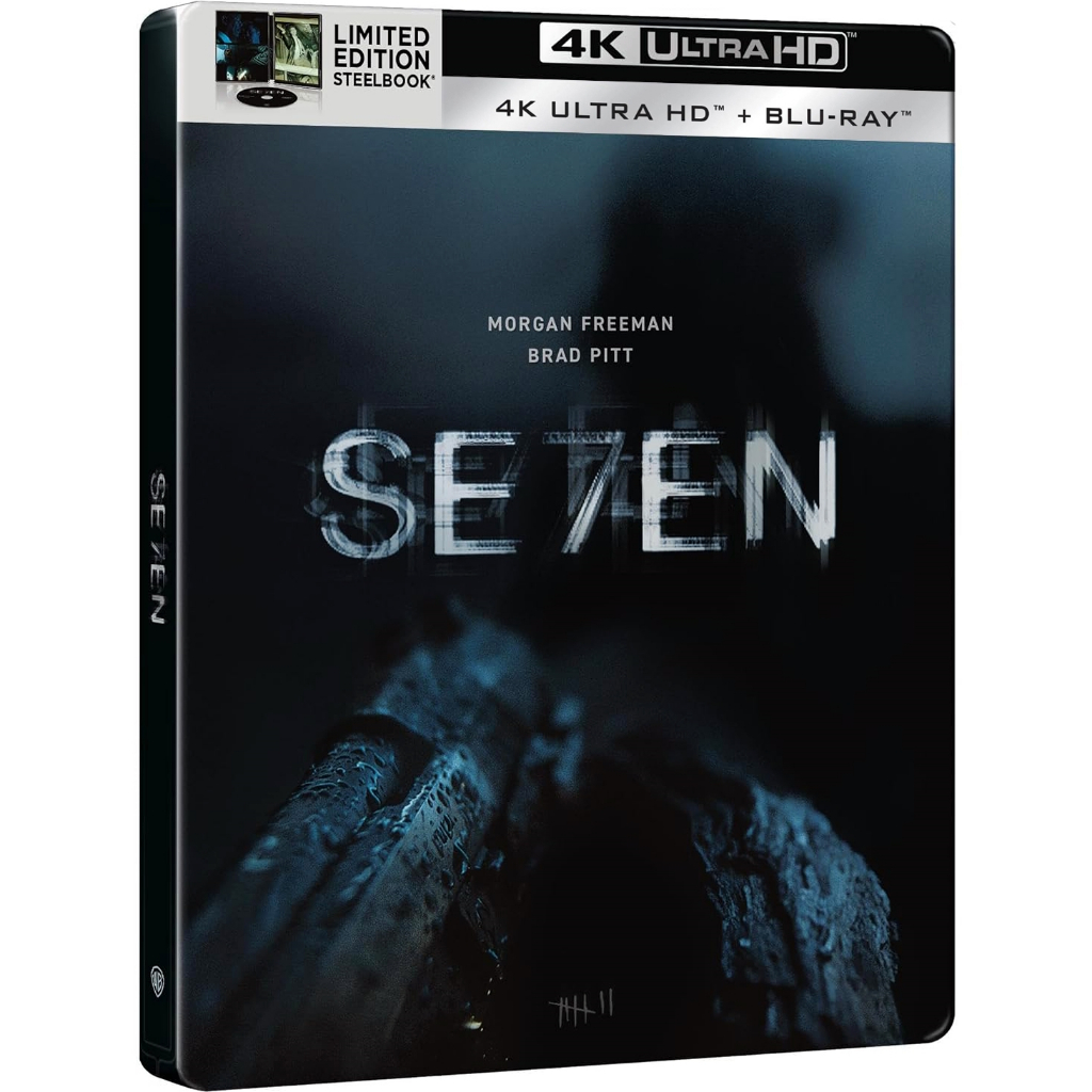 Se7en / เซเว่น (Steelbook Limited Edition) [4K Ultra HD ไม่มีไทย + Blu-Ray มีเสียงไทย/มีซับไทย ...