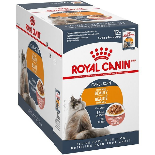 Royal Canin Intense Beauty Pouch Gravy อาหารเปียกแมวโต ดูแลผิวหนังและ ...
