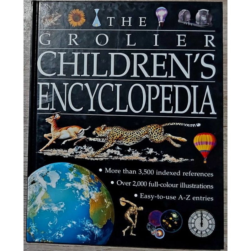 หนังสือ หนังสือ the grolier children's encyclopedia ภาษาอังกฤษ หนังสือ ...