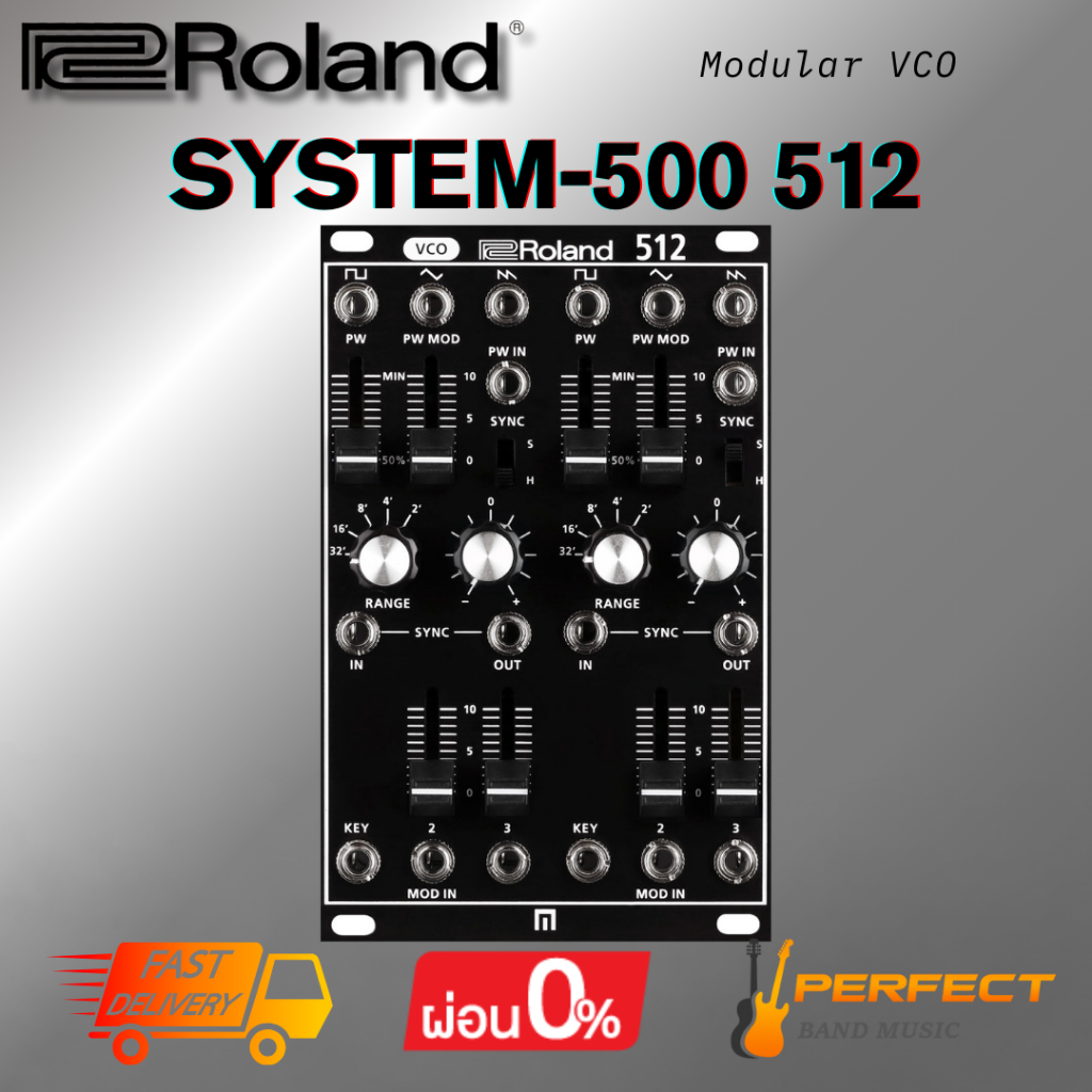 เอฟเฟค Roland SYSTEM-500 512 Modular VCO [ผ่อน 0% 10เดือน] | Shopee ...
