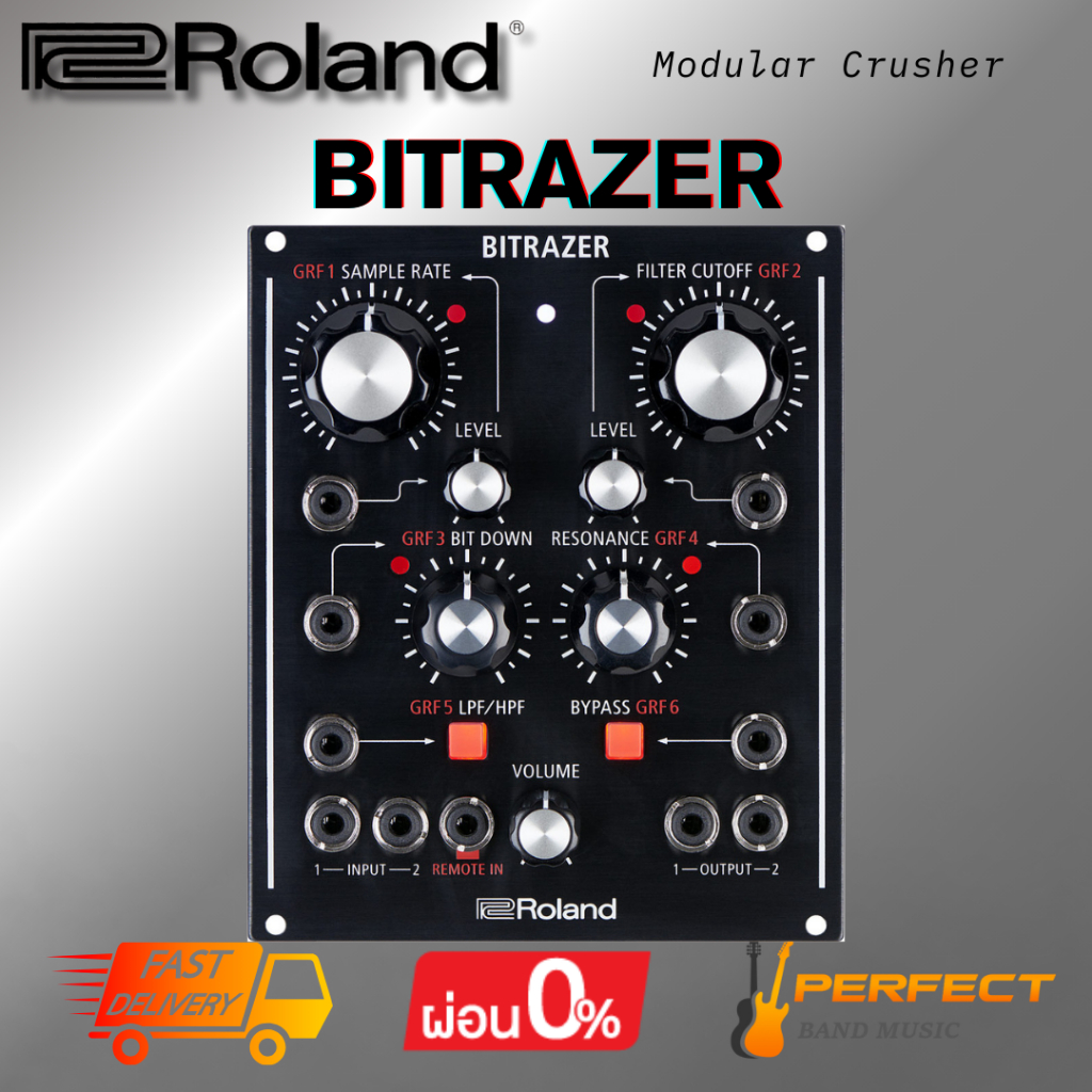 เอฟเฟค Roland BITRAZER Modular Crusher [ผ่อน 0% 10เดือน] | Shopee Thailand