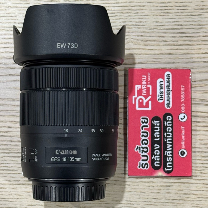 Canon EFS 18-135 F3.5-5.6 IS USM NANO (Secondhand) สภาพสวยงามใช้งานปกติ100% | Shopee Thailand