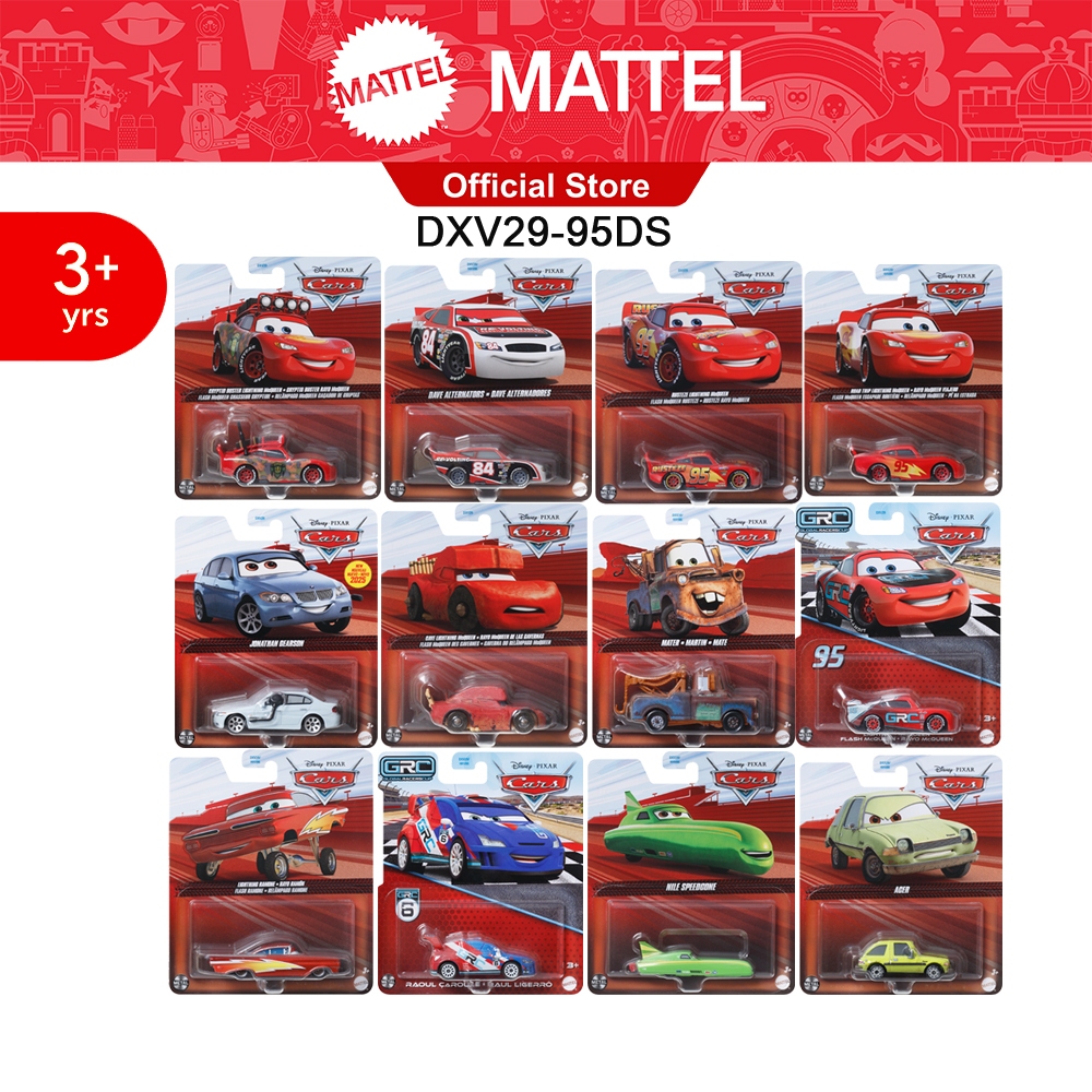 CARS Die-cast Singles Asst. คาร์ส - รถเหล็ก คละแบบ DXV29 (95DS) TH | Shopee Thailand