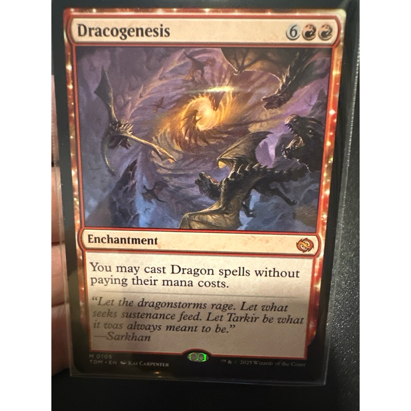 Dracogenesis การ์ด Magic The Gathering MTG ของแท้ จากชุด Tarkir ...