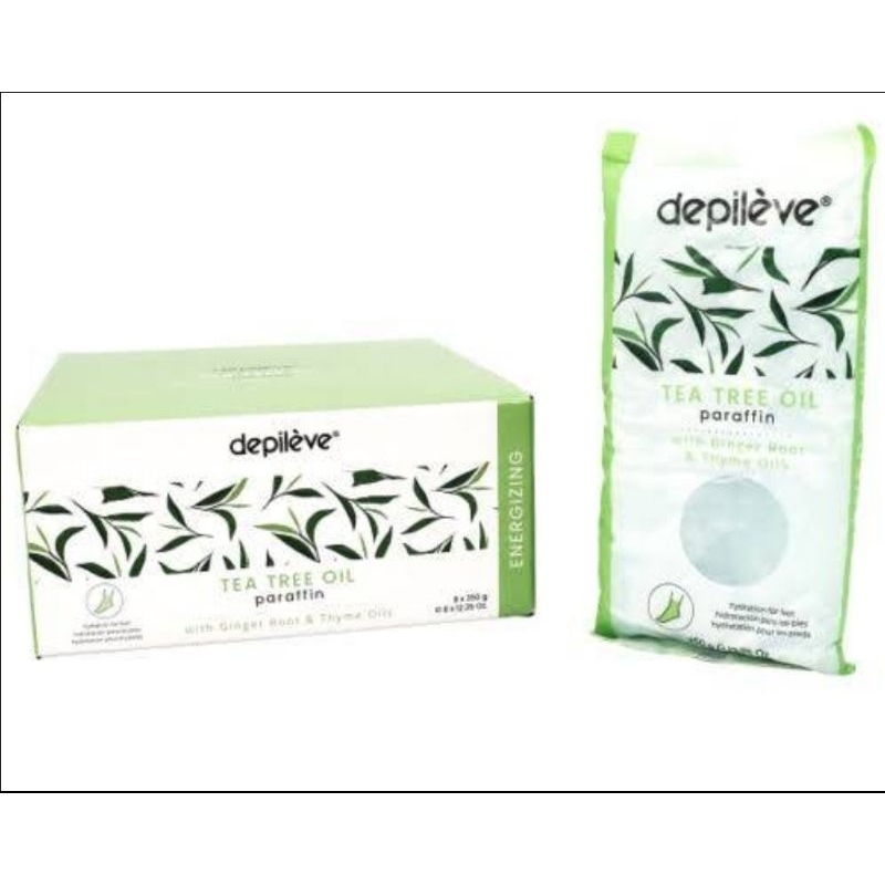 ก้อนพาราฟิน Paraffin 'Depileve' กลิ่น Tea Tree สินค้านำเข้า พร้อมส่ง ...