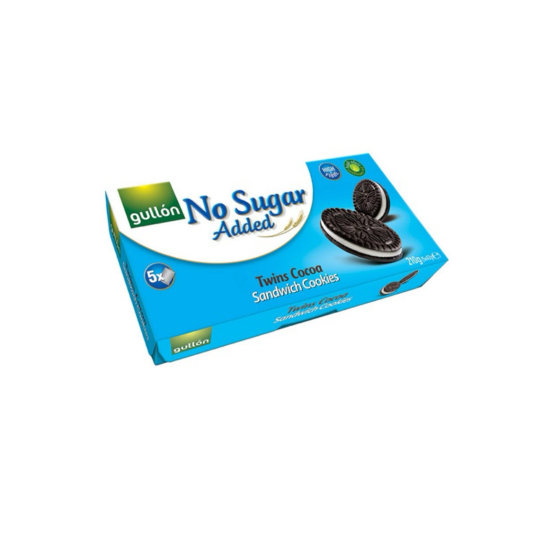 [ด่วน][SUGAR FREE] Gullon Twin Cocoa Sandwich Cookies/Digestive Biscuit ...