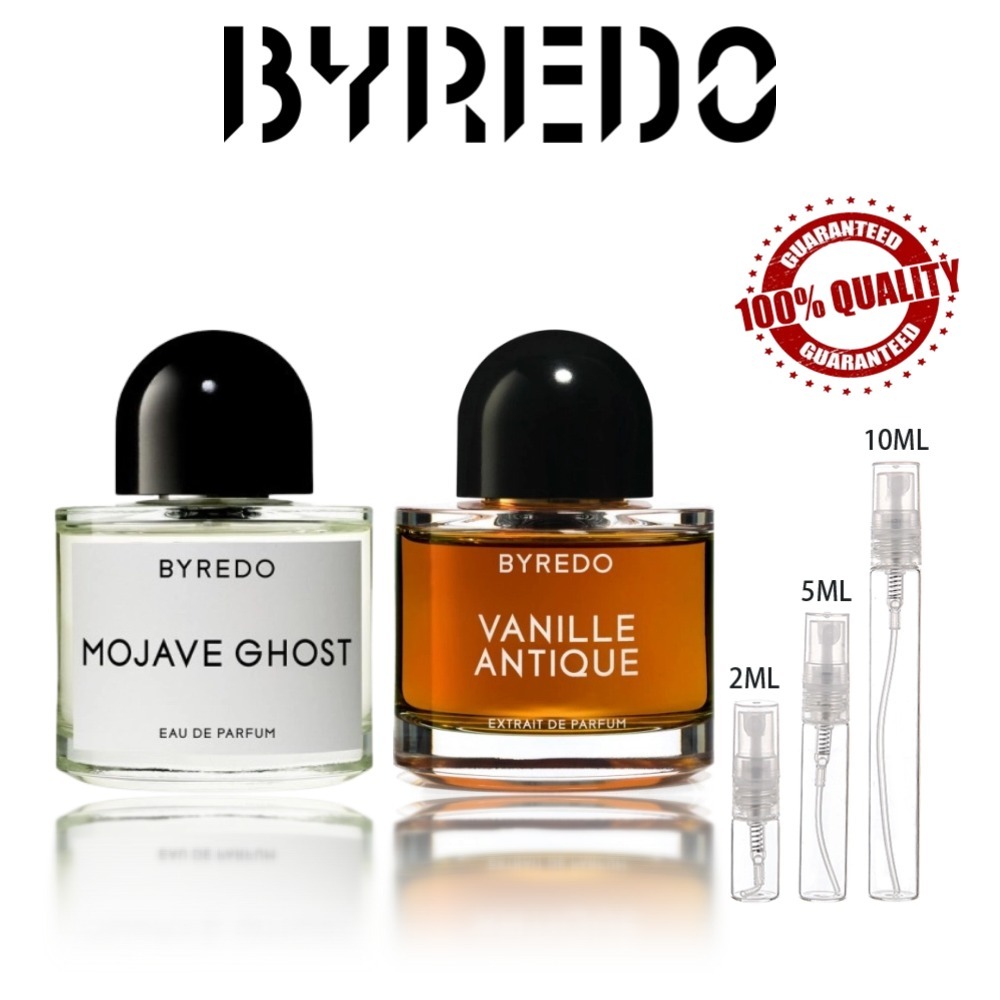 【สินค้าพร้อมส่ง】ของแท้ Byredo Mojave Ghost & La Tulipe & Blanche EDP 2ml/3ml/5ml/10ml | Shopee ...