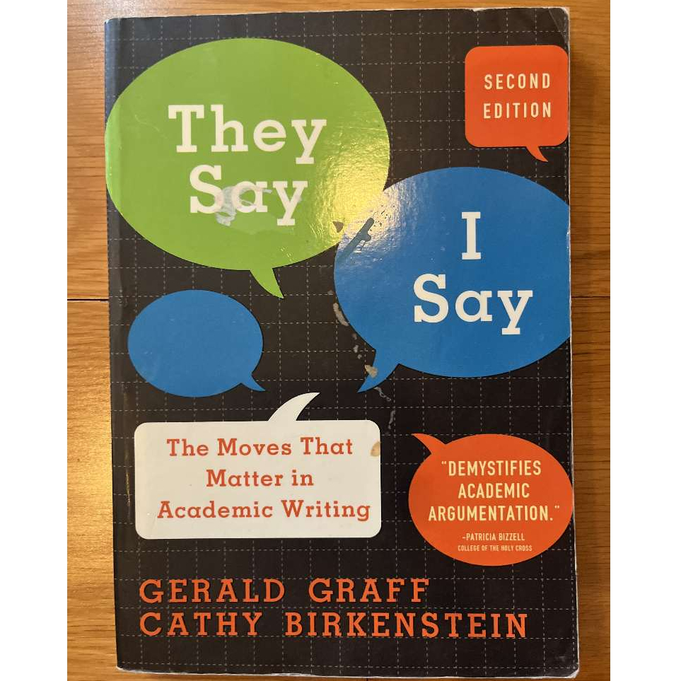 [ENG] THEY SAY, I SAY: THE MOVES THAT MATTER IN ACADEMIC WRITING (2ND ...