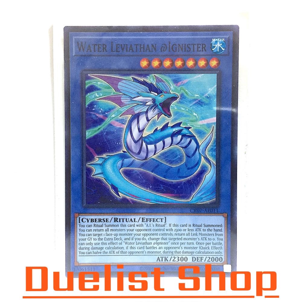 Water Leviathan @Ignister (N) Monster Water Level7 [Cyberse/Ritual ...