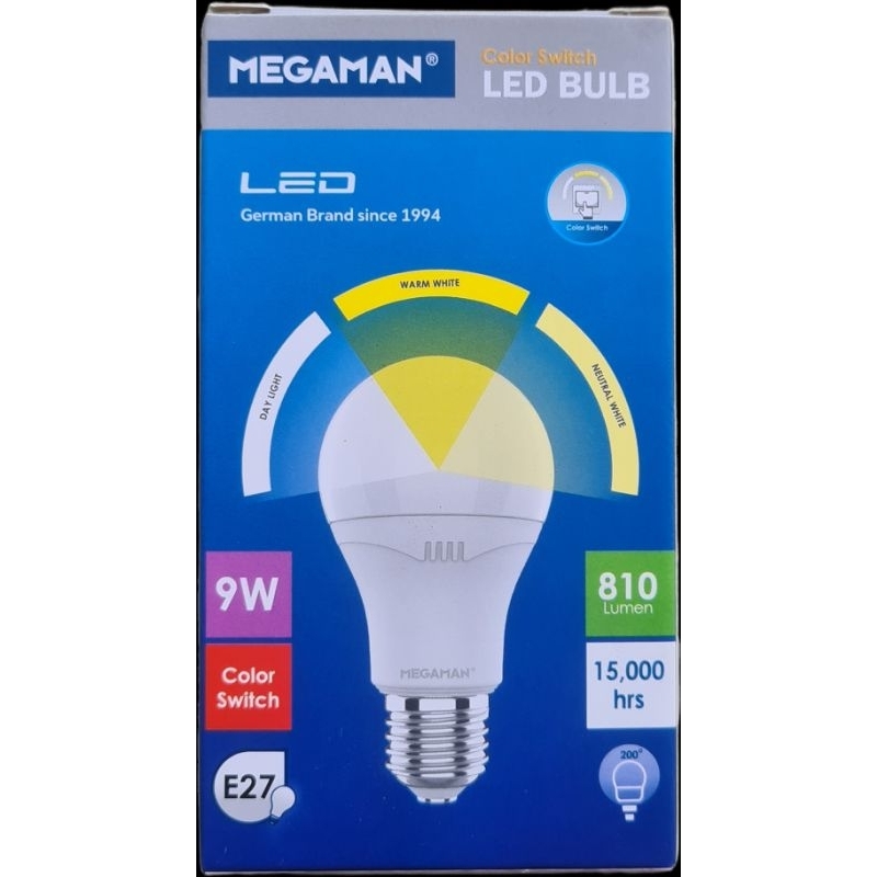หลอด LED 9W / 810 lm (3 step / 3 สี) | Shopee Thailand