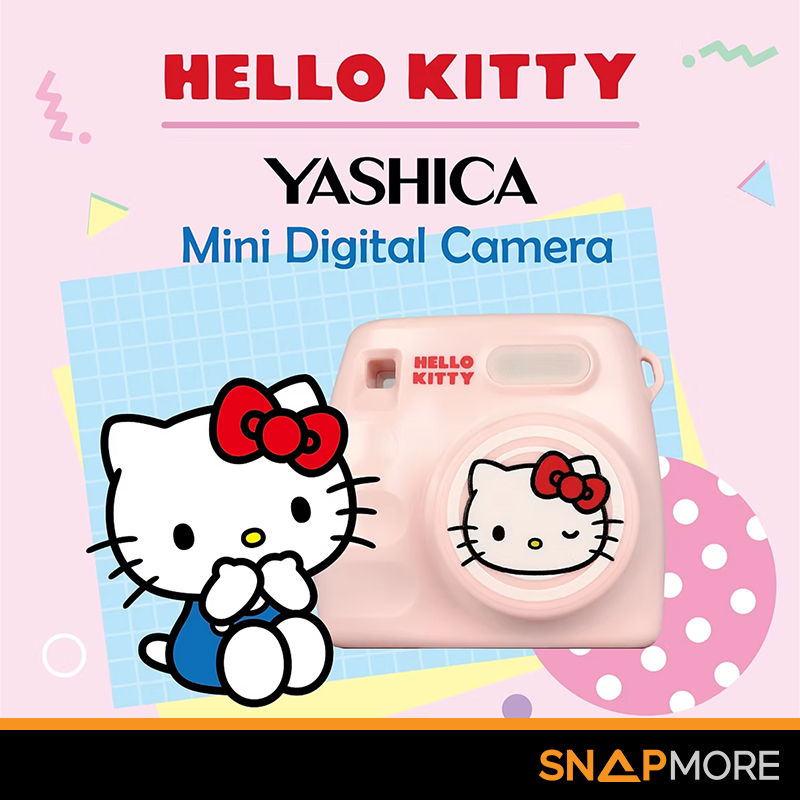 [พร้อมส่ง] YASHICA x Hello Kitty Mini Digital Camera กล้องดิจิตอลมินิ YASHICA x Hello Kitty ...