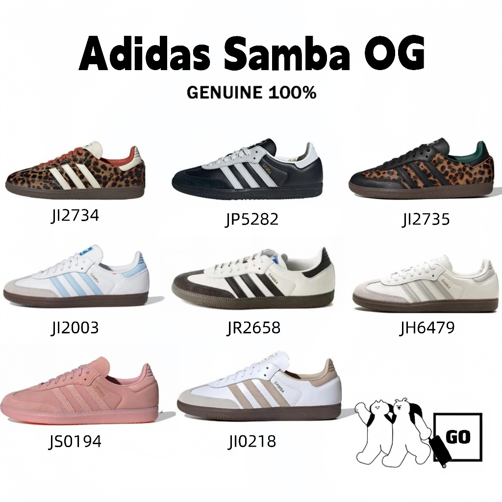 [ของแท้100%]Adidas Samba OG B75806 B75807 JH6479 JI0218 JI2003 JI2734 ...