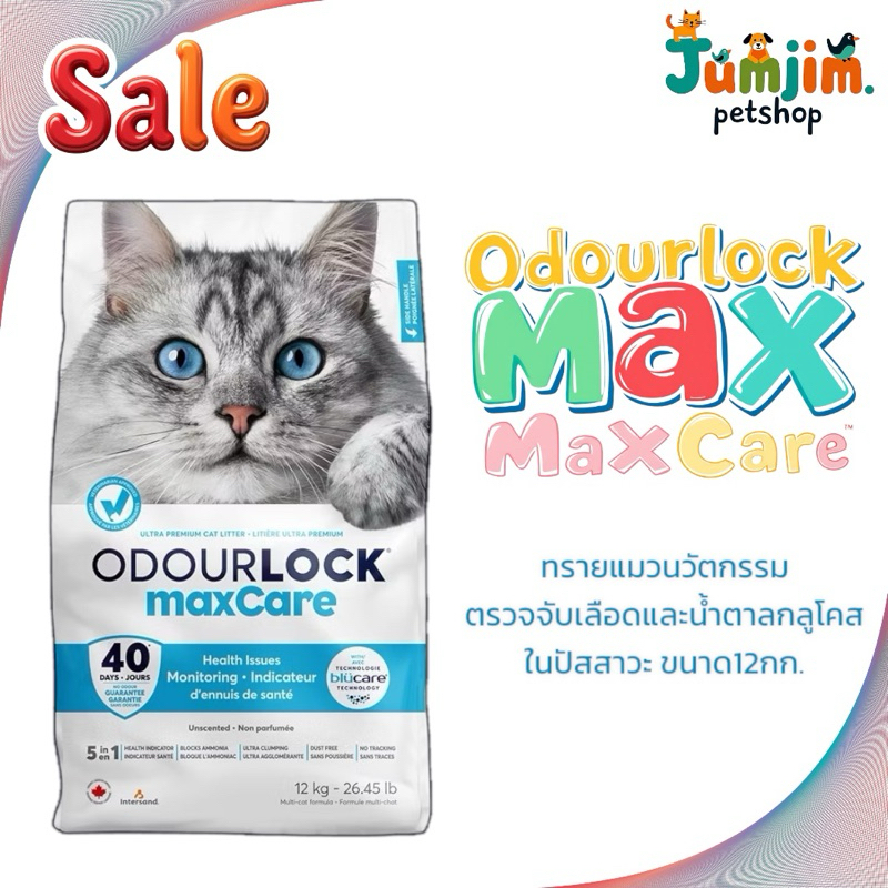 OdourLock MaxCare ทรายแมวนวัตกรรมตรวจจับเลือดและน้ำตาลกลูโคสในปัสสาวะ ...
