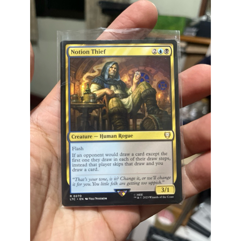 การ์ด MTG Notion Thief Multi Magic the gathering EDH รุ่น DGM สภาพ Ex ...
